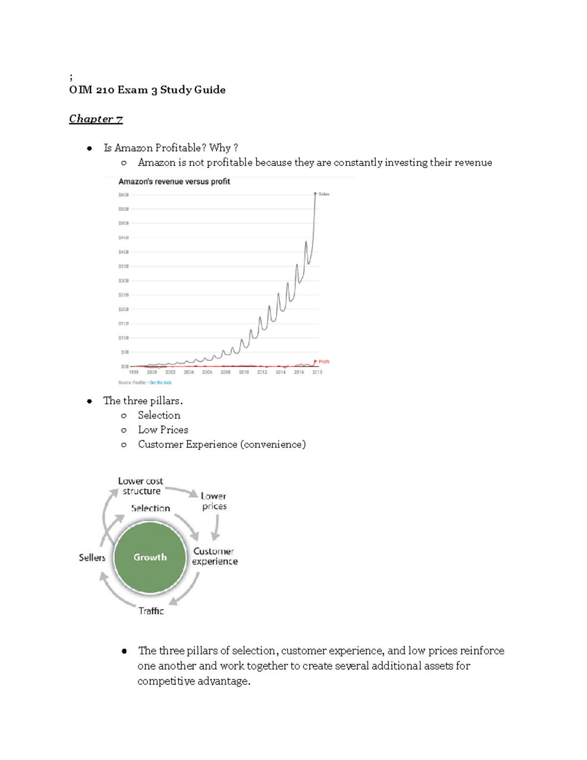 OIM 210 Exam 3 Study Guide - OIM 210 Exam 3 Study Guide Chapter 7 Is ...