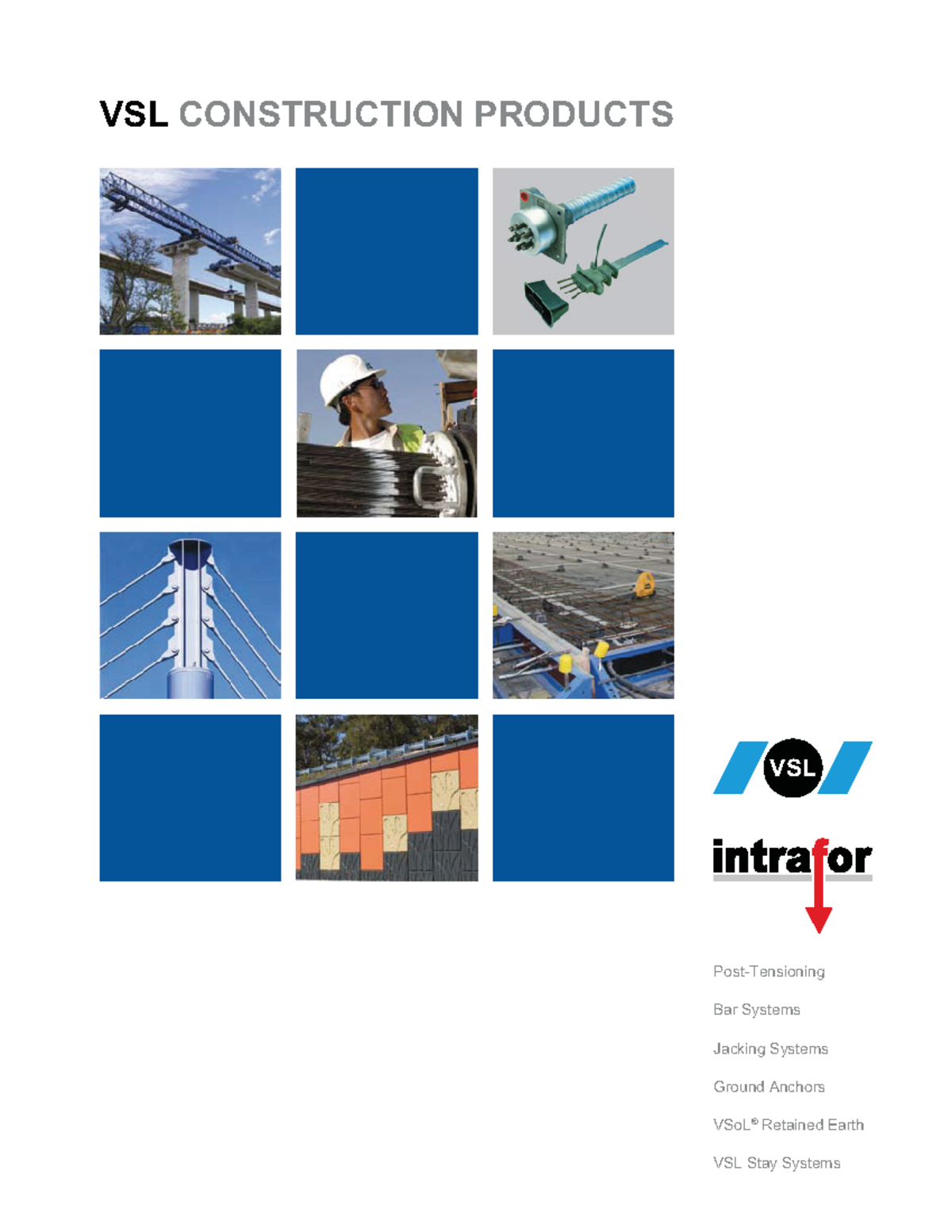 VSL Construction Products Brochure - Post-Tensioning Bar Systems ...