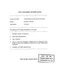 Information Security for eCommerce - CS5285 - CityU - Studocu