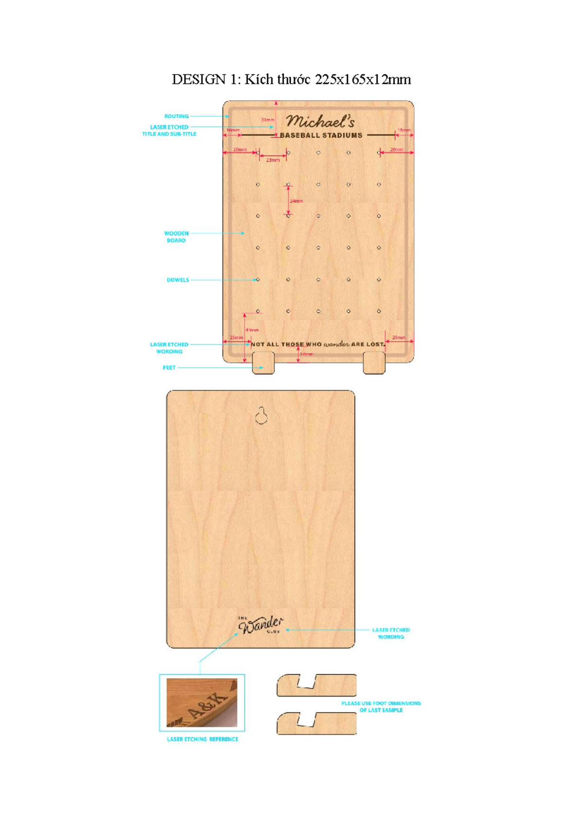 Wooden board - eeeeeeeeeeeeeeee - Principle of EE1 Laboratory - DESIGN ...