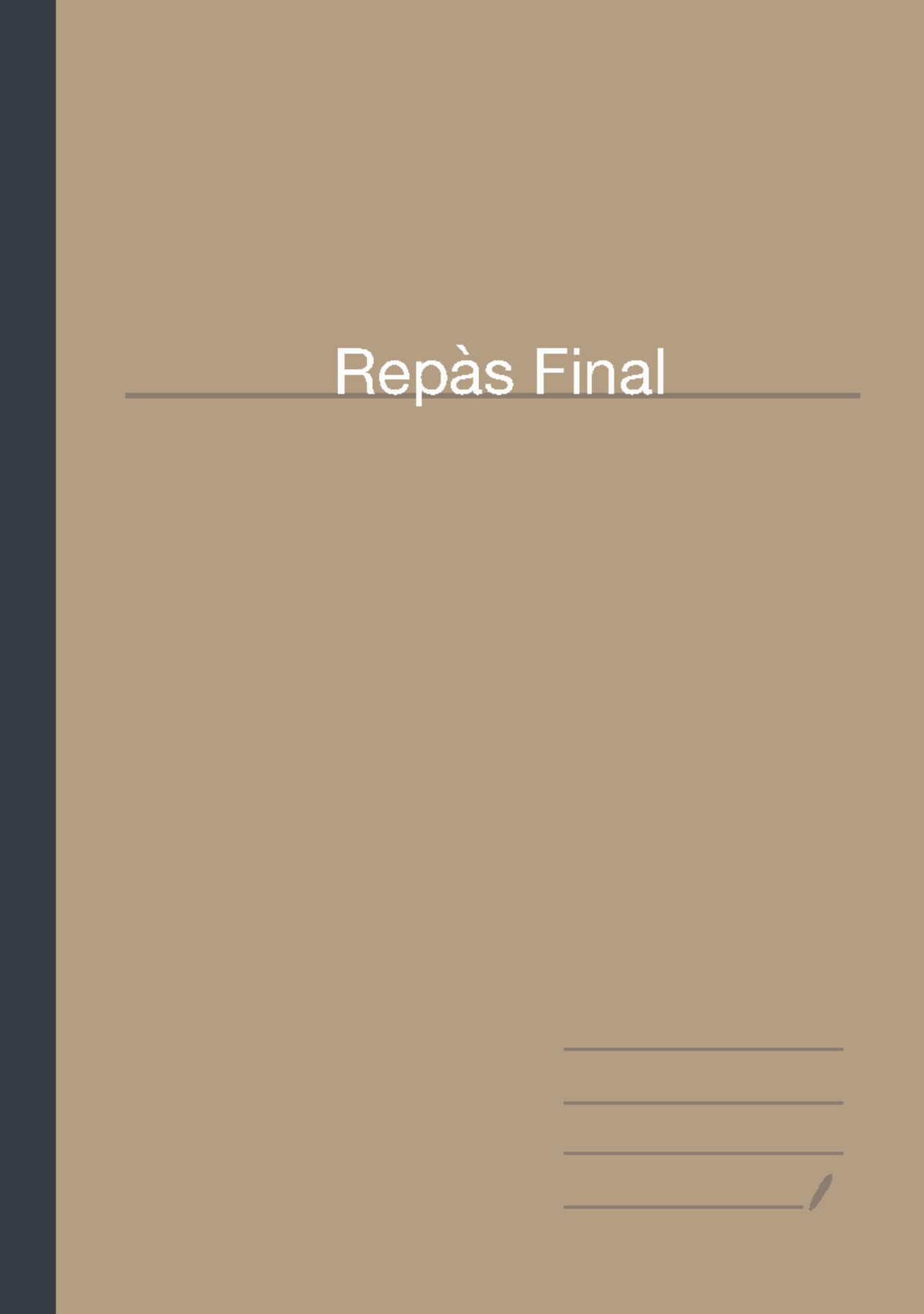 Repàs Final - apunts de mates que estan molt be - Repàs Final Real a) 2 ...