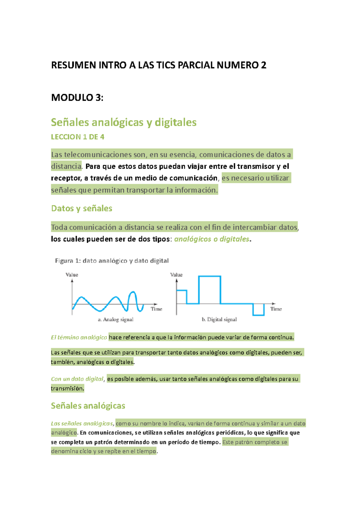 Resumen Intro A LAS TICS Parcial Numero 2 - RESUMEN INTRO A LAS TICS PARCIAL NUMERO 2 MODULO 3 ...