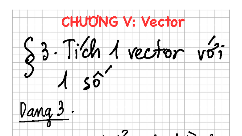 Vector - Hk1: Tich Vo Huong 2 Vector và Phép Tính - Studocu