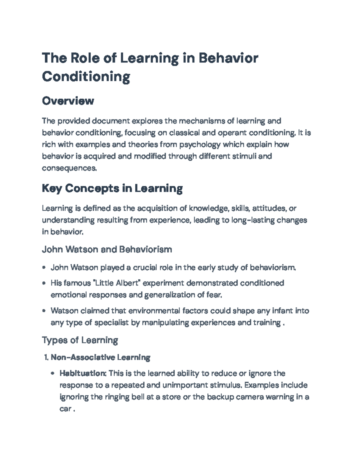 Learning Mechanisms in Psychology: Classical & Operant Conditioning ...