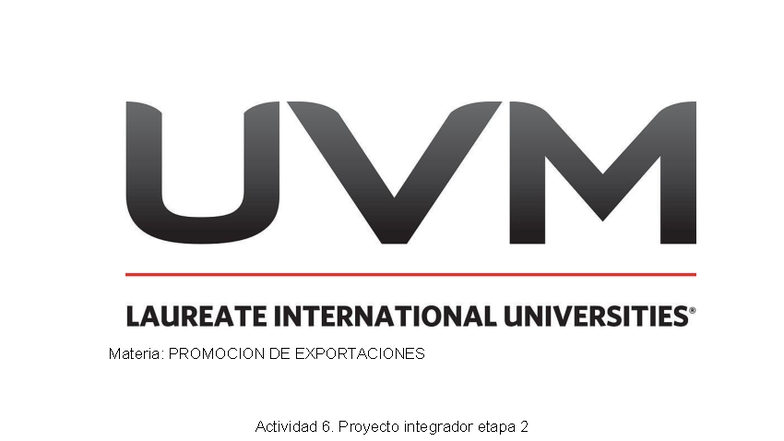 Proyecto Integrador Etapa 2: Promoción de Exportaciones - José Cuervo ...