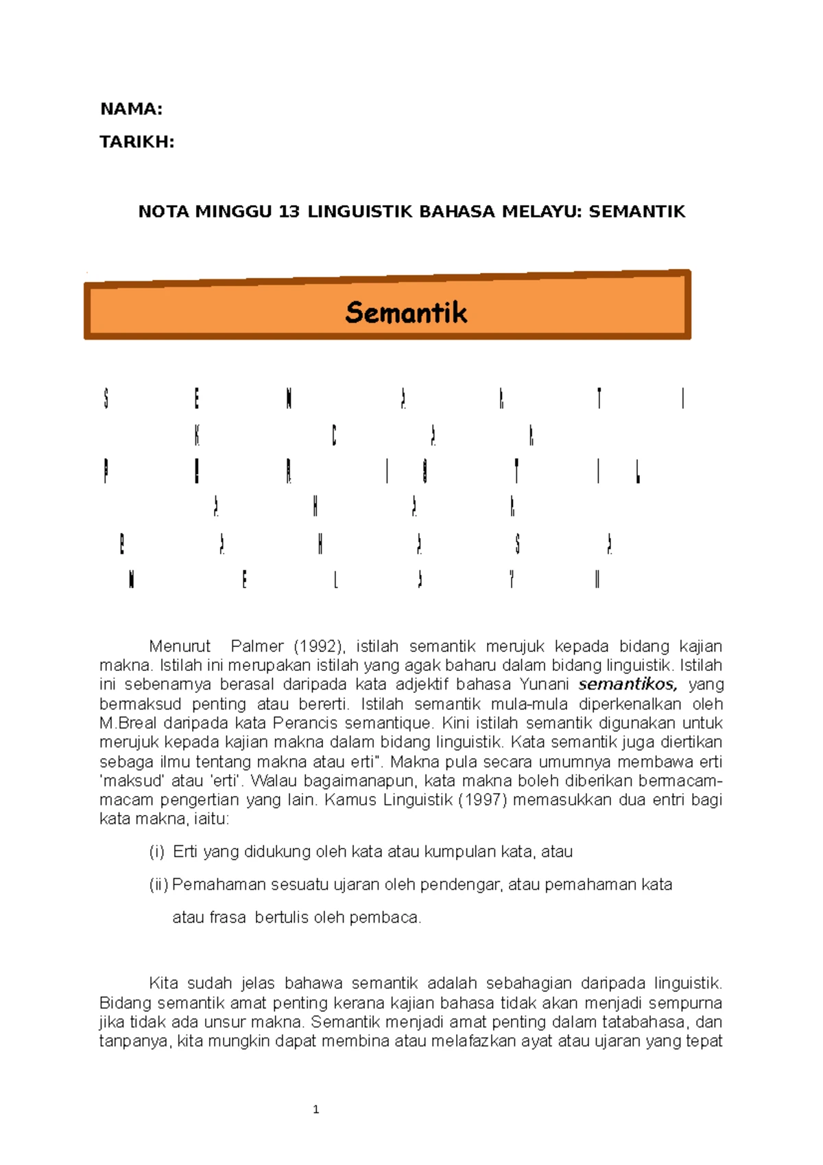 Ringkasan Laras Bahasa untuk PBM2072 (Semester 2, 2021/2022) - Studocu