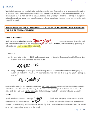 [Solved] Using the UnpaidBalance method with a periodic rate of 188 ...