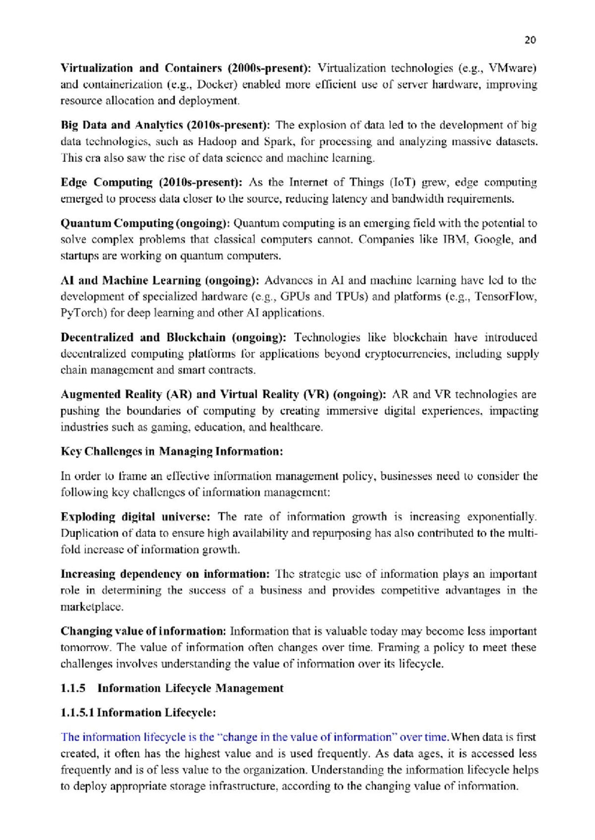 20 Virtualization & Containers: Trends in Tech & Info Management - Studocu