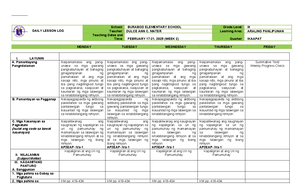 Parts of Speech - Department of Education Division of Eastern Samar CAN ...