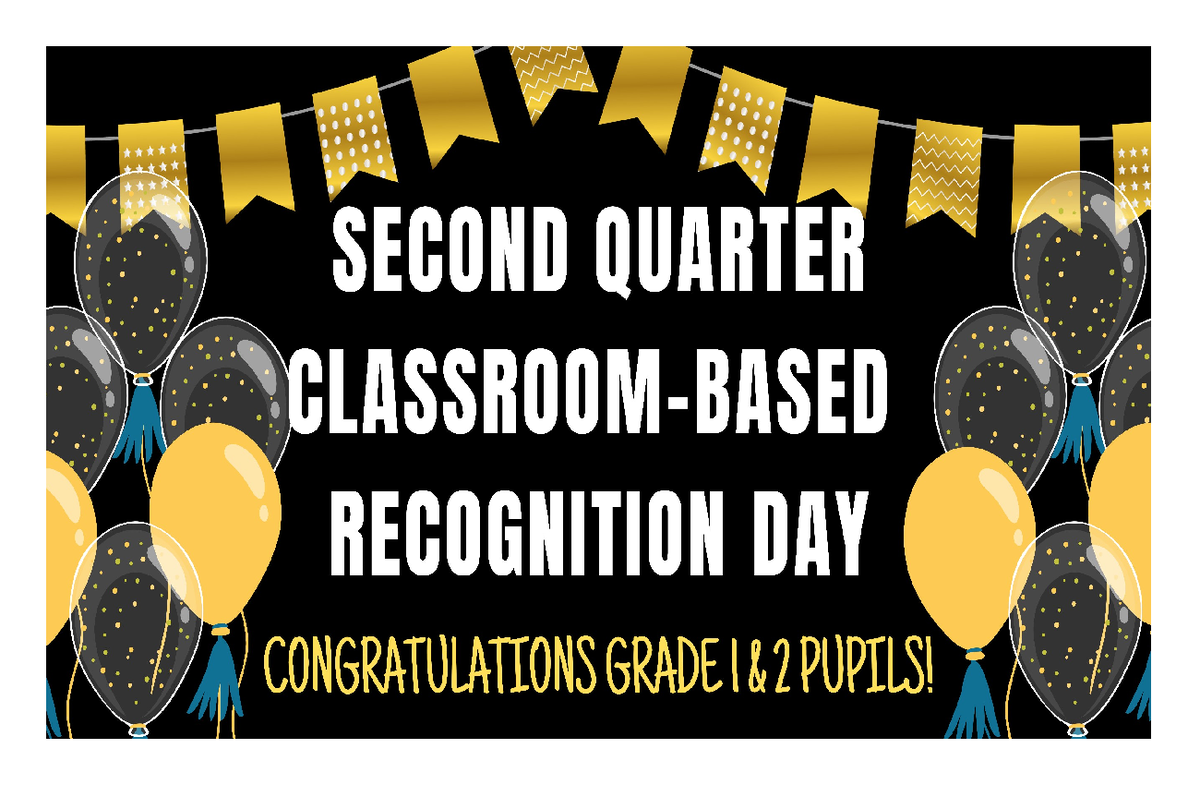 2nd quarter recognition backdrop - Bachelor of Elementary Education ...