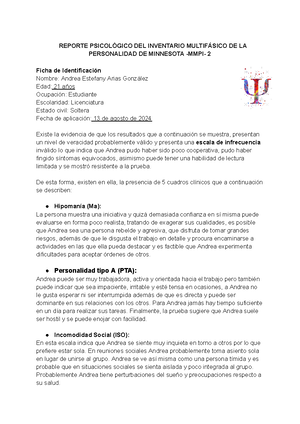 Ficha Técnica - SACKS NOMBRE: TEST DE FRASES INCOMPLETAS PARA NIÑOS ...