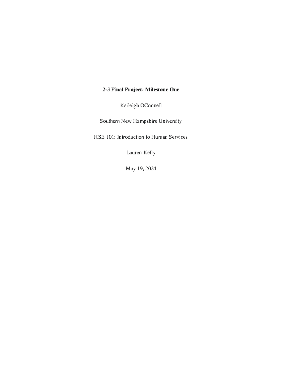 2-3 Final Project Milestone One - 2 - 3 Final Project: Milestone One ...