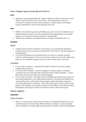 BILL OF Rights Summary - Bill of rights Topic 1 – basic structure of the Bill of Rights ...