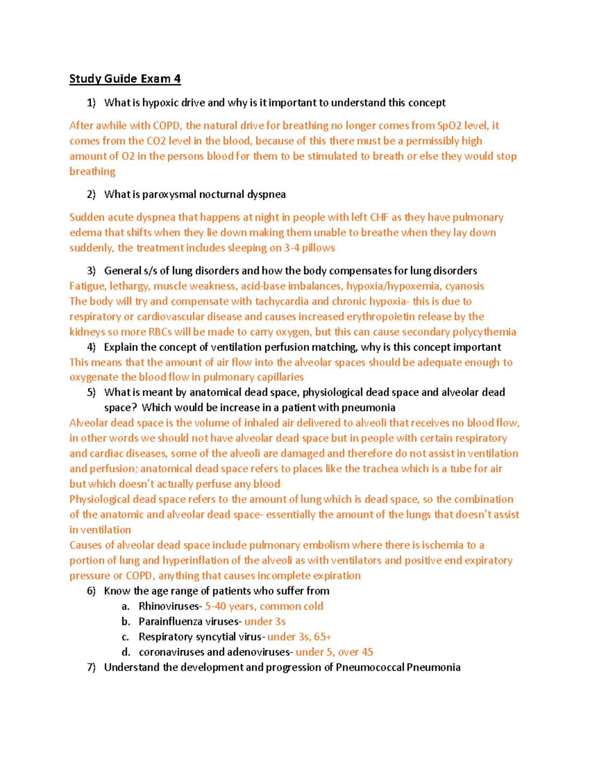 Renal Pathophysiology Study Guide for Exam 4 - Studocu