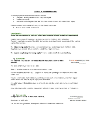Formulae - business alevel formulas - 42 AQA A LEVEL BUSINESS GRADE ...