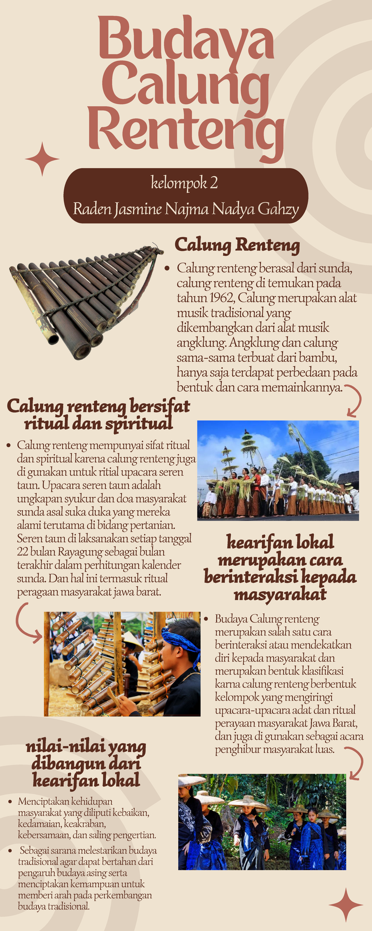 Kearifan Lokal dan Fungsi Calung Renteng dalam Budaya Sunda - Studocu