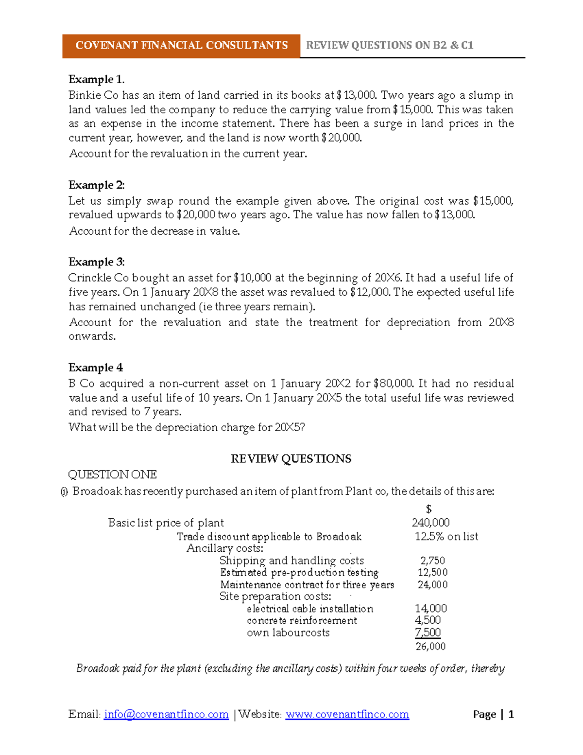 PPE Review Questions & Examples: B2 C1 Examination Guide - Studocu