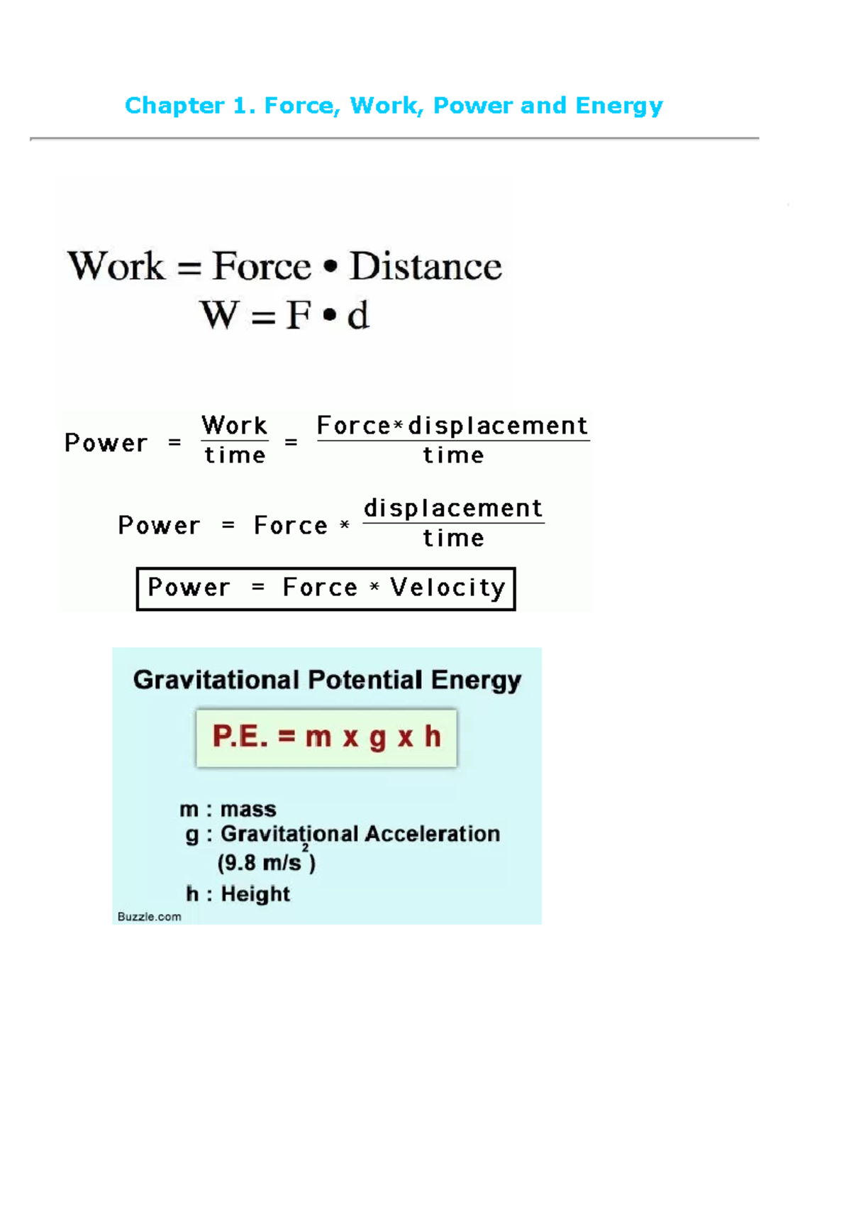 Force ICSE 10th QA - good - Chapter 1. Force, Work, Power and Energy Short Answers Question 1 ...