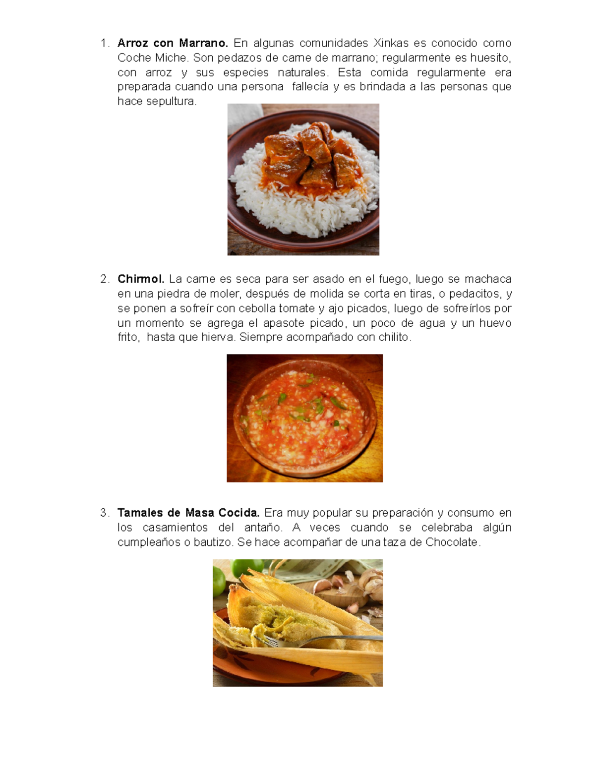 Comidas Tradicionales Guatemaltecas: Recetas y Preparaciones Clásicas ...