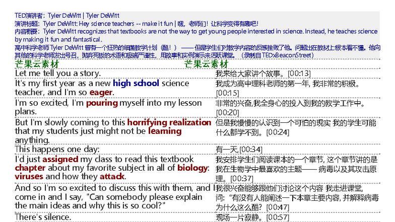 Tyler DeWitt 2012: Making Science Fun for High School Students - Studocu