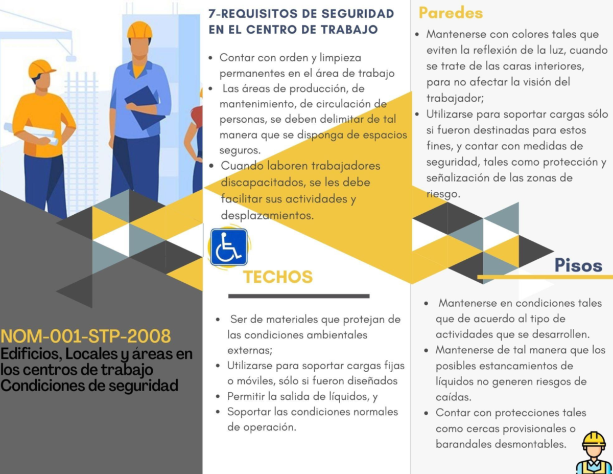 Triptico NOM STPS 004 - RESUMEN DE LA NOM 004 STPS - Procesos Productivos - Studocu