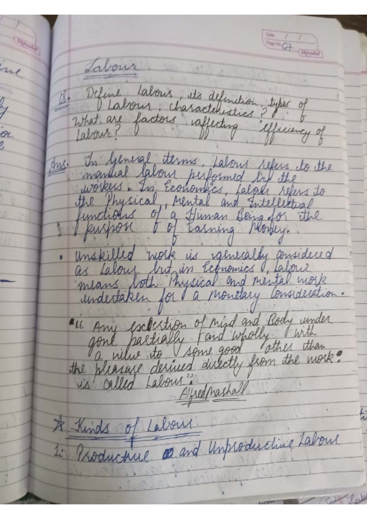 Labour - notes - Bachelor of Law 1 - S - ——— —— R — — i s ' p P i ——— 1 ...