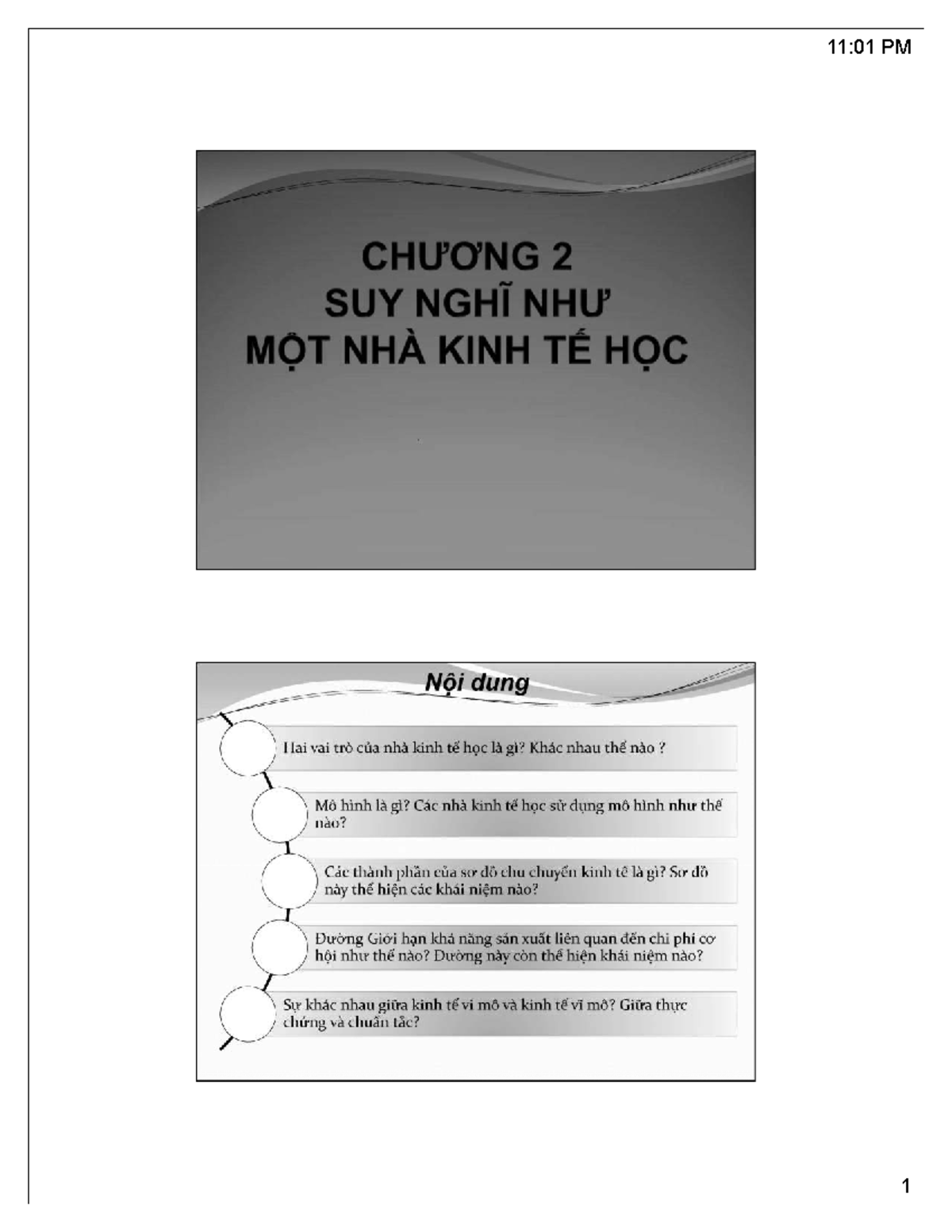 MIC2 -mk - 2022-LMS - Vai trò và Mô hình của Nhà Kinh Tế Học - Studocu