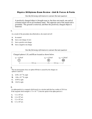 Phys20 formula sheet - Kinematics v= ∆d ∆t ~a= ∆v ∆t d=~vit+ 1 2 ~at 2 ...