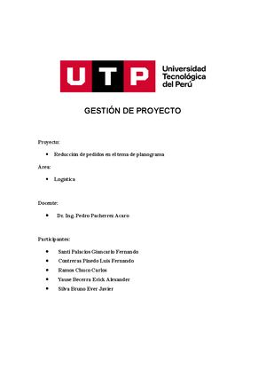 84922478 Informe Tecnico 01 Ampiacion de Plazo - GERENCIA GENERAL DE ...