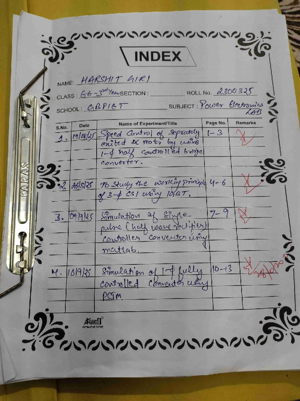 Power Electronics Lab Report: Simulation & Control Techniques - Studocu