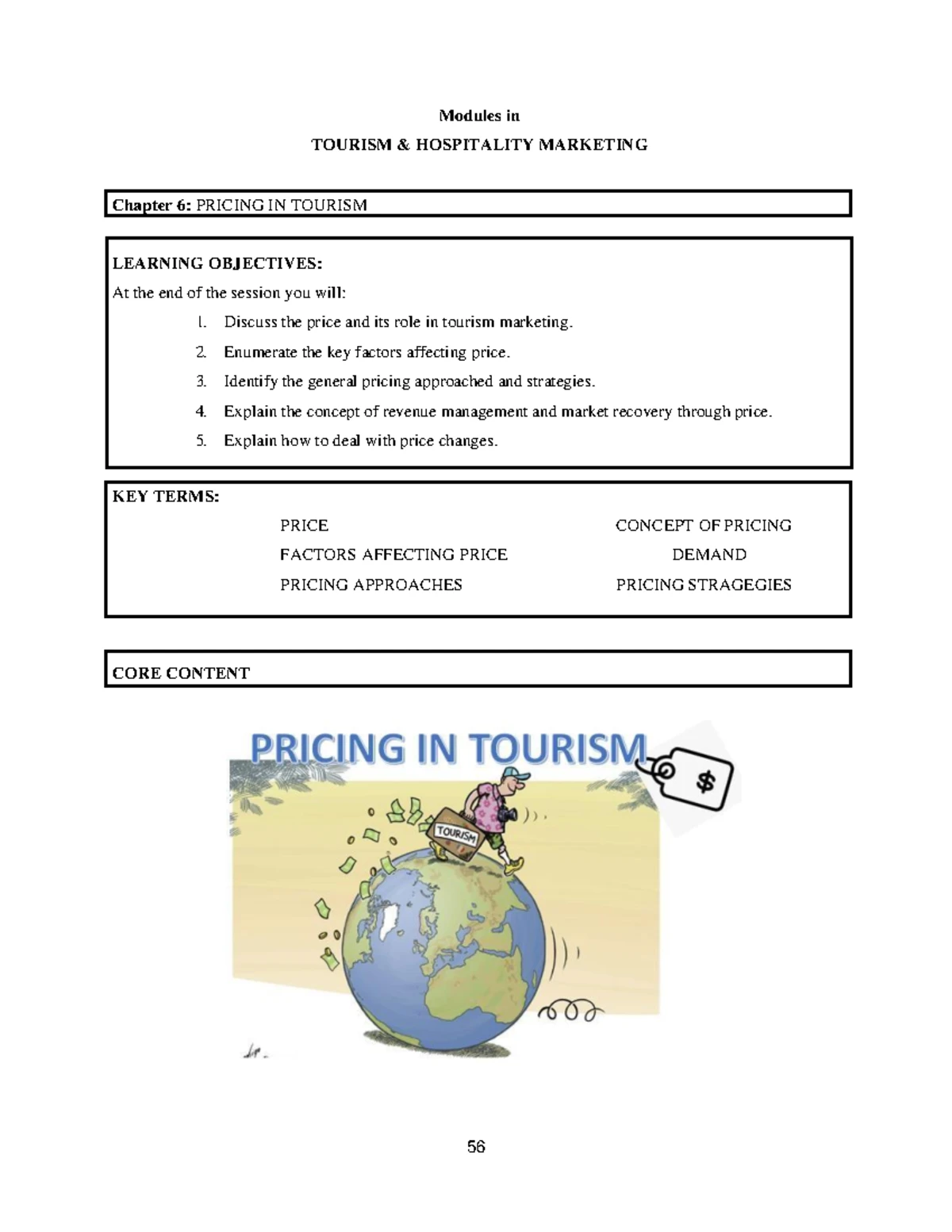 Chapter 5 & 6 - Understanding Tourism Product & Pricing Strategies ...