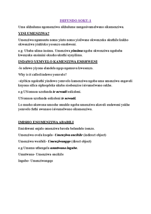 [Solved] enza syntax tree structure ngokwendlela yesizulu wenze ...