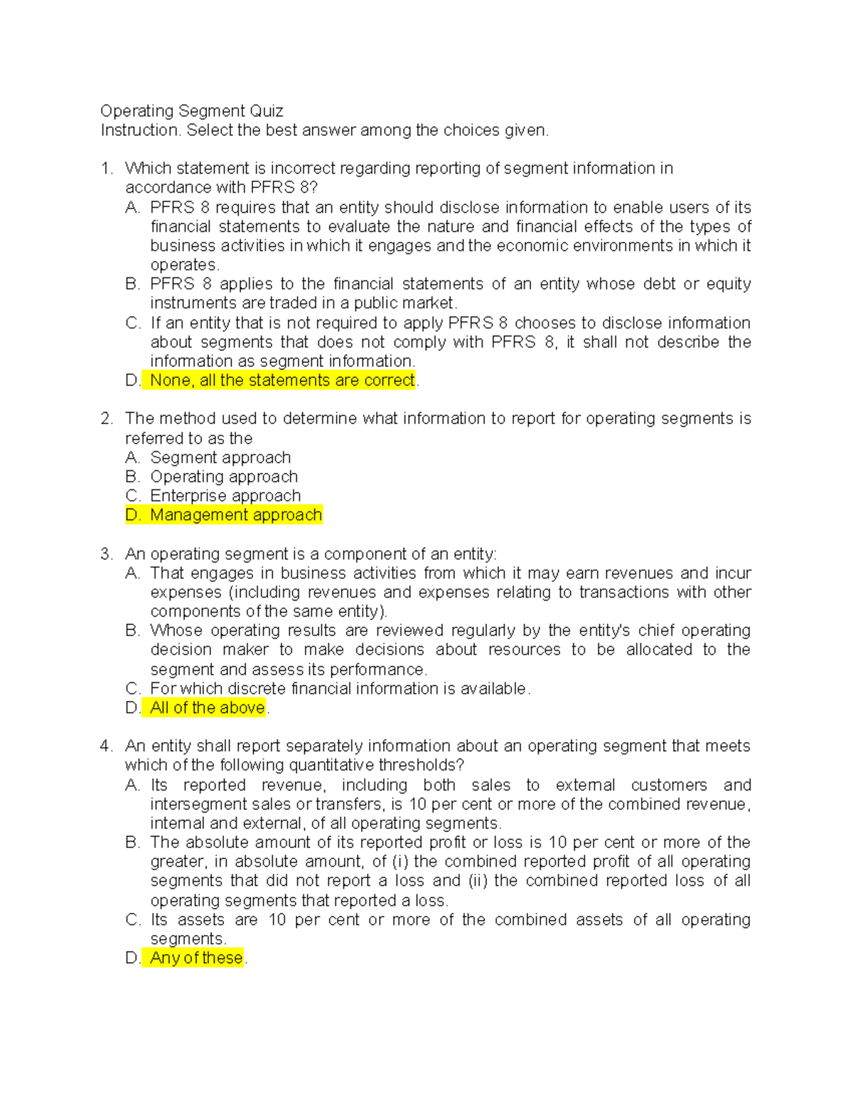 521292027 Operating Segments Quiz Review and Answer Guide - Studocu
