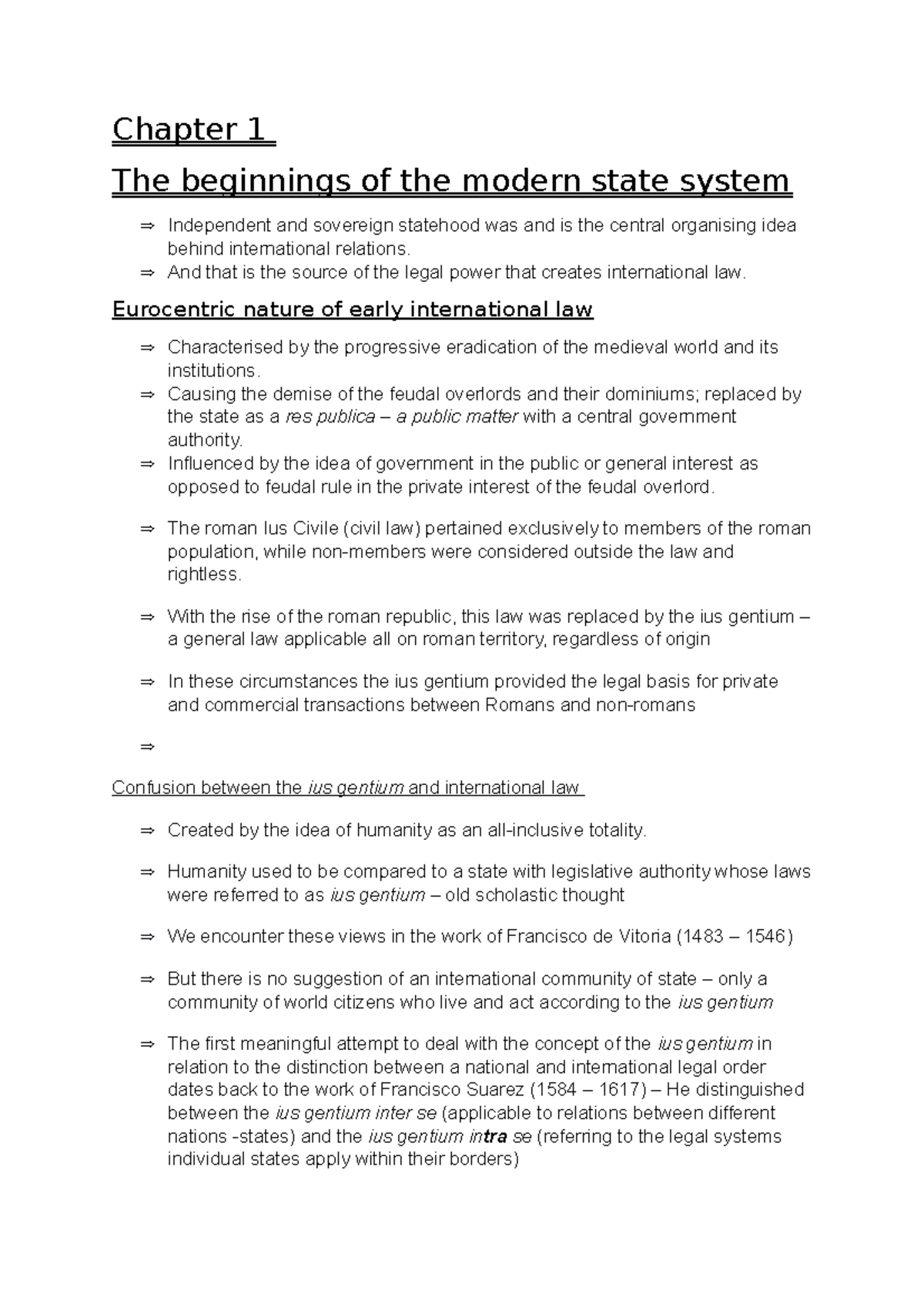 Evolution of the Modern State System: Historical Insights and Impacts ...