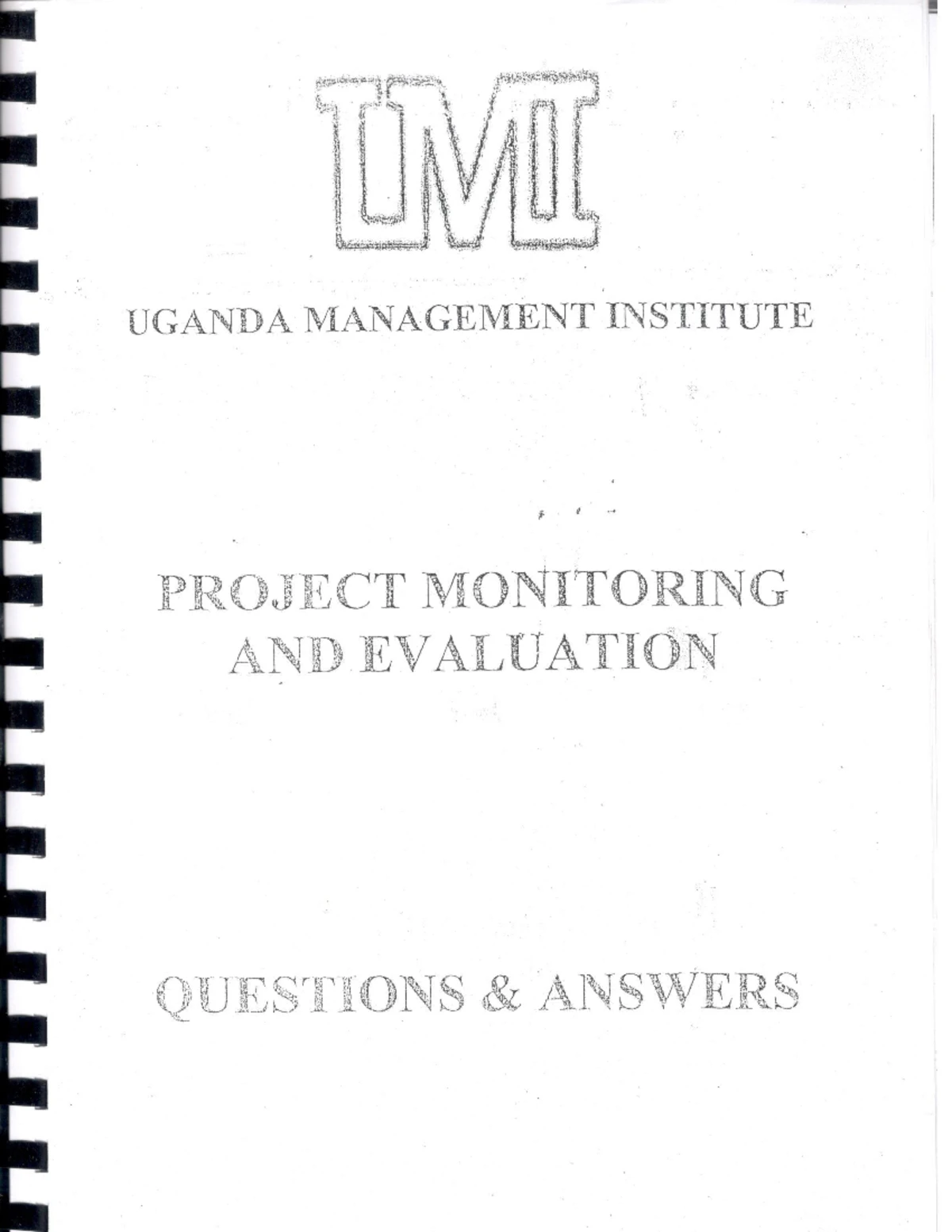 Project work marking guide - final - MARK ALLOCATION SUMMARY OF THE PROJECT WORK. No ASPECT TO ...