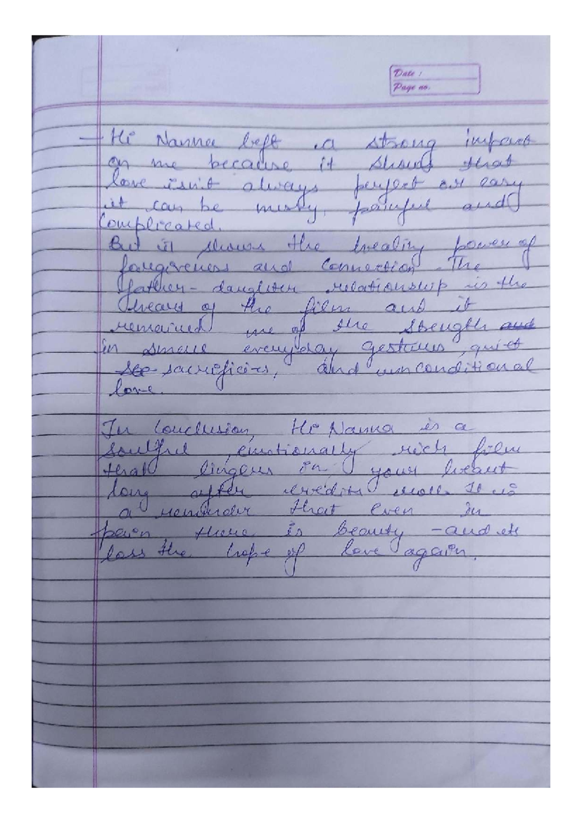 Hi Nanna: A Heartfelt Review of a Telugu Family Drama Film - Studocu