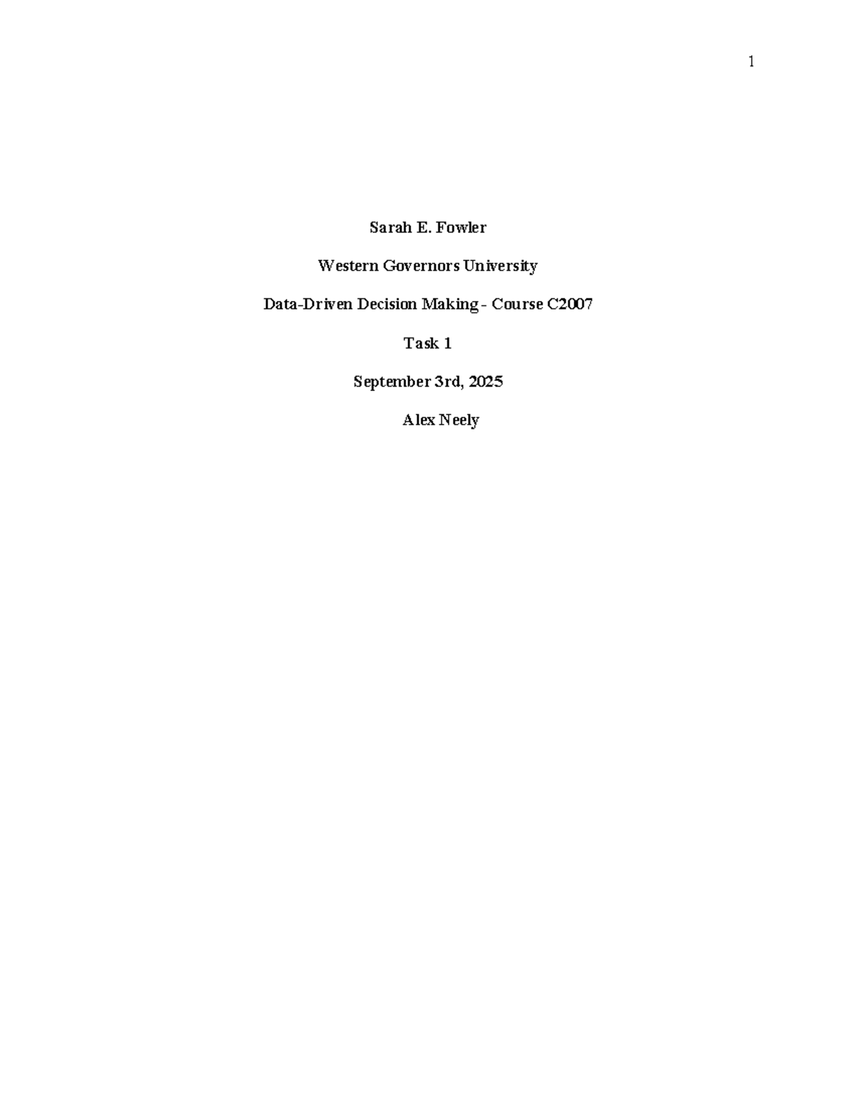 C2007 Decision Making: Linear Regression Analysis on Nurse Attrition ...