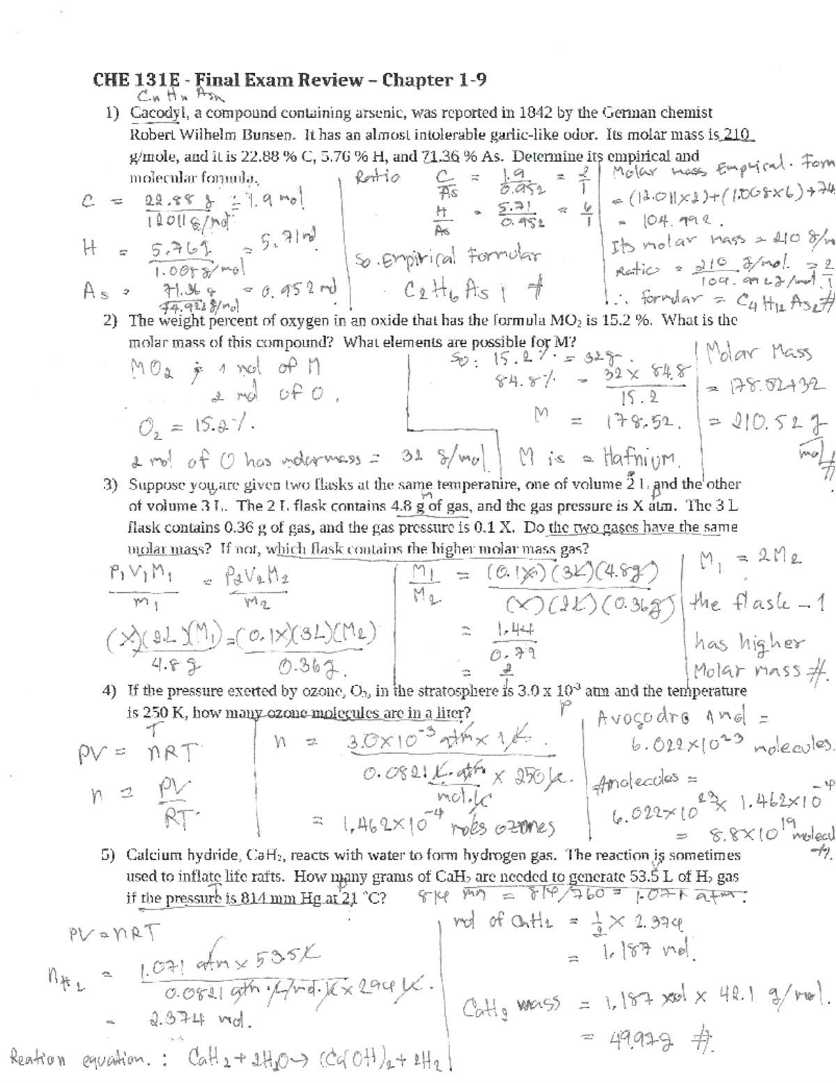 Final Exam Review Guide - Studocu