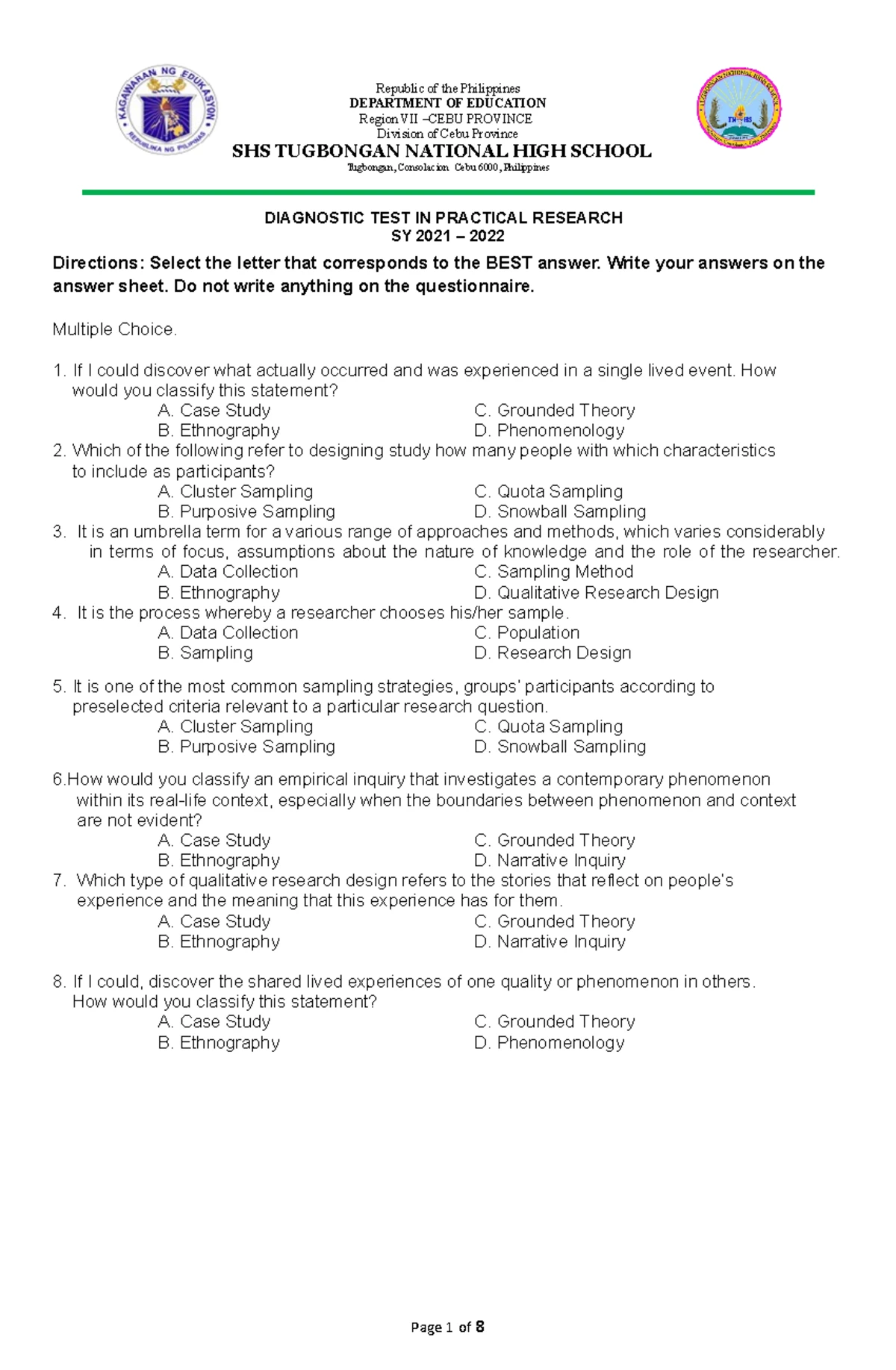 Building Design Samples 1: Evacuation Center Plans (A-1) - Studocu