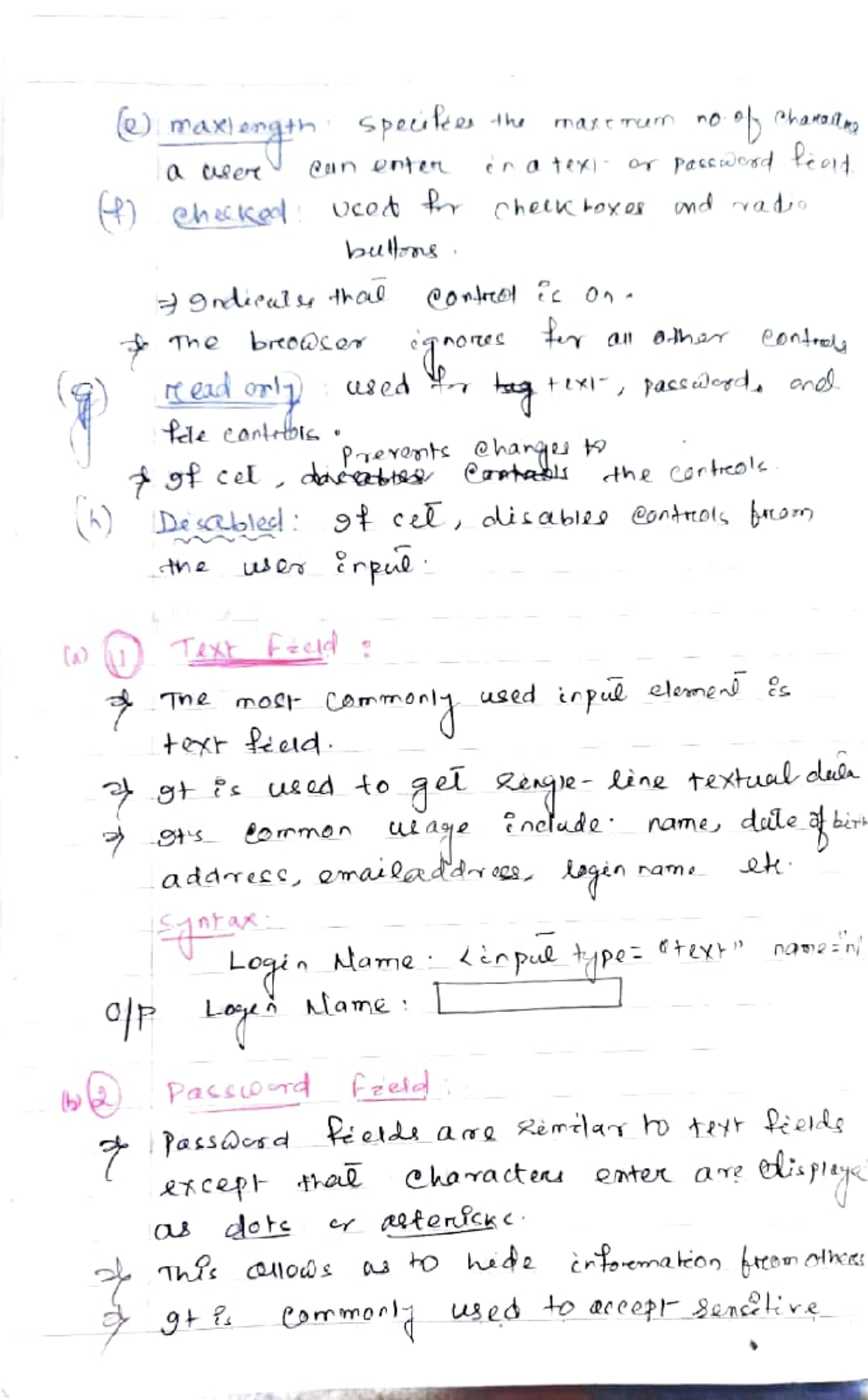 HTML Forms: Key Concepts and Code Examples for CS101 - Studocu