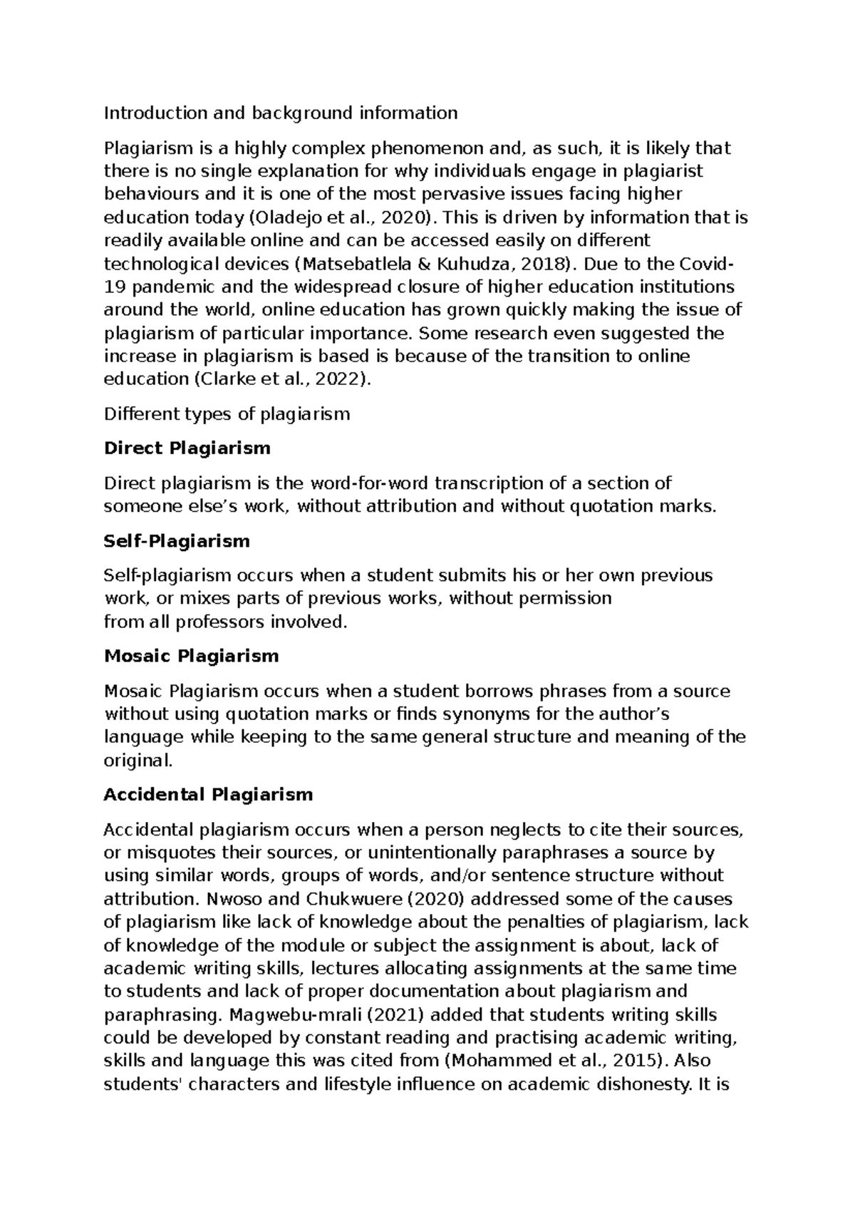 Introduction and background information sudentdoc - Introduction and ...
