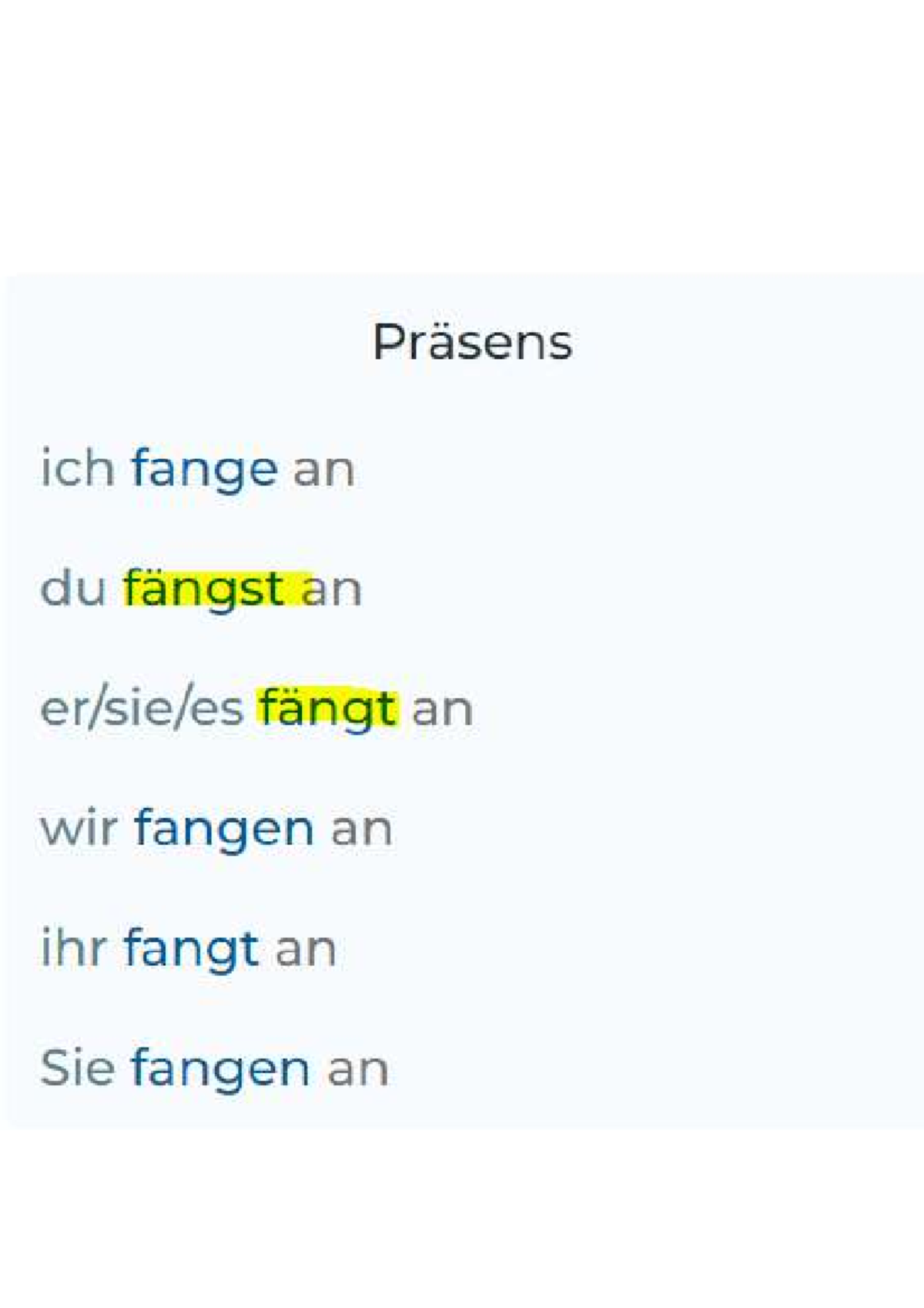 Präsens und Simple Present: Verben im Deutschen - Studocu