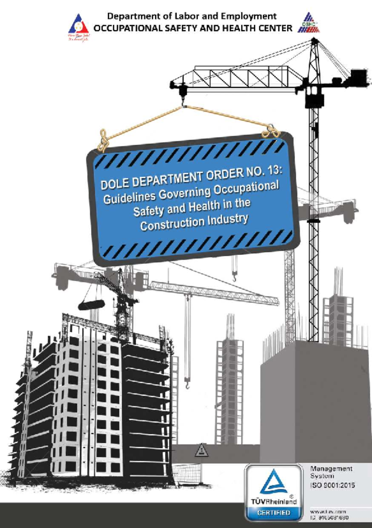 Construction Safety and Health Guidelines (DOLE) - Studocu