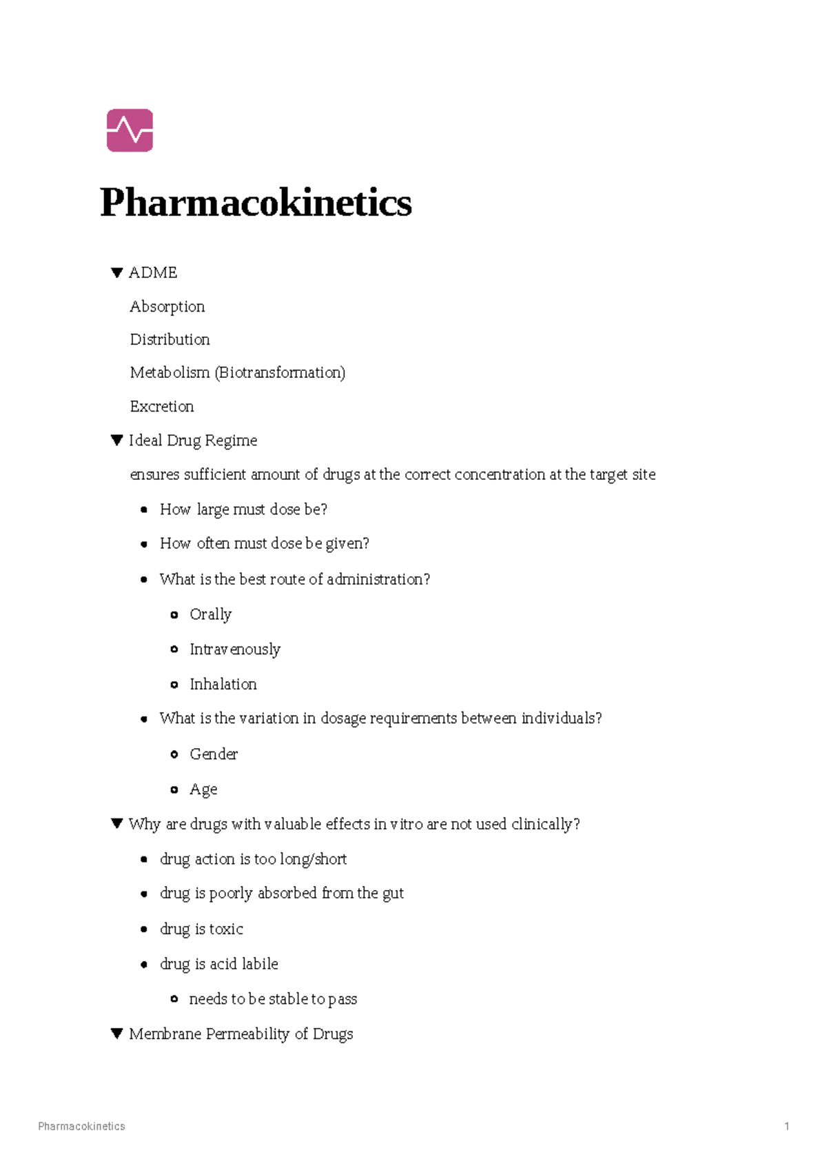 Pharmacokinetics (ADME) Overview: Absorption, Distribution, Metabolism ...