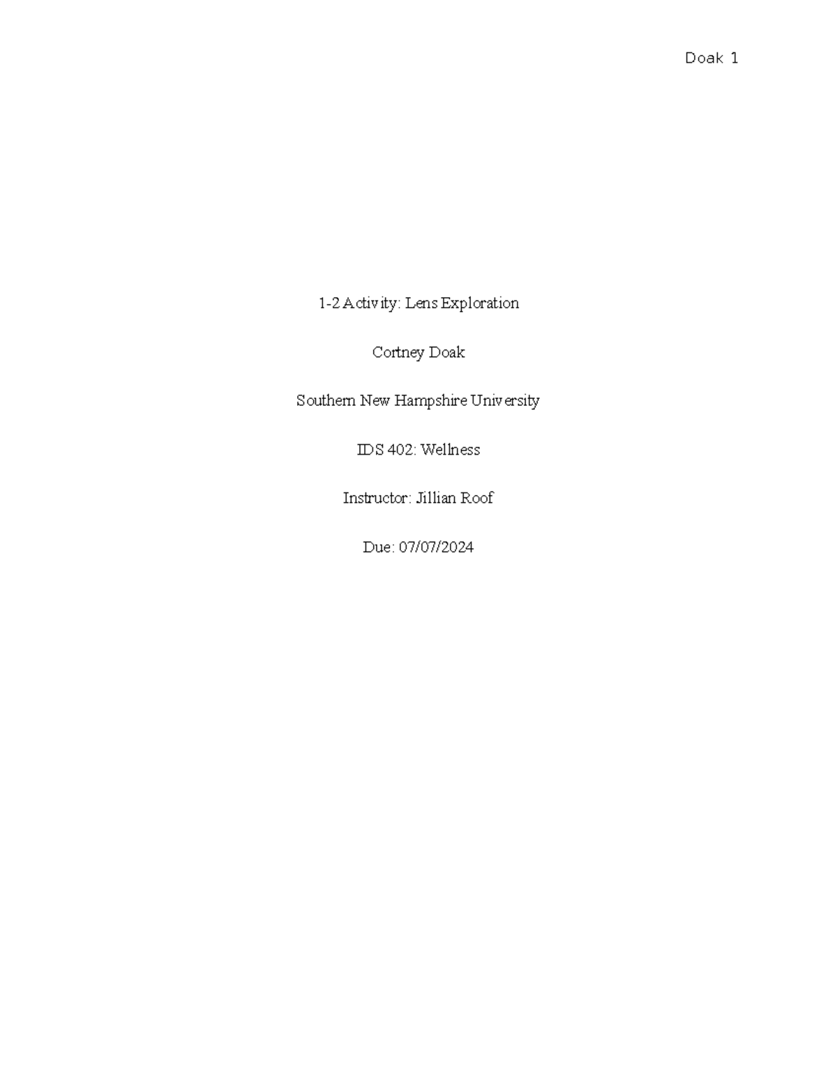 IDS 402 1-2 Activity: Exploring Historical and Cultural Mental Health ...