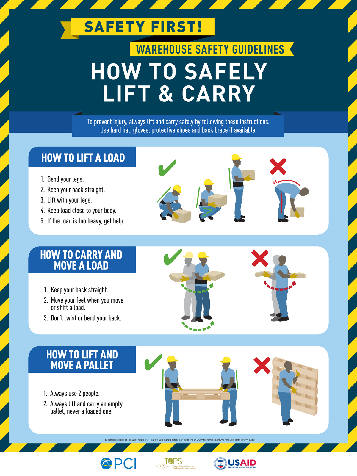 Warehouse Safety Guidelines: Lifting, Carrying, and Fire Safety - Studocu