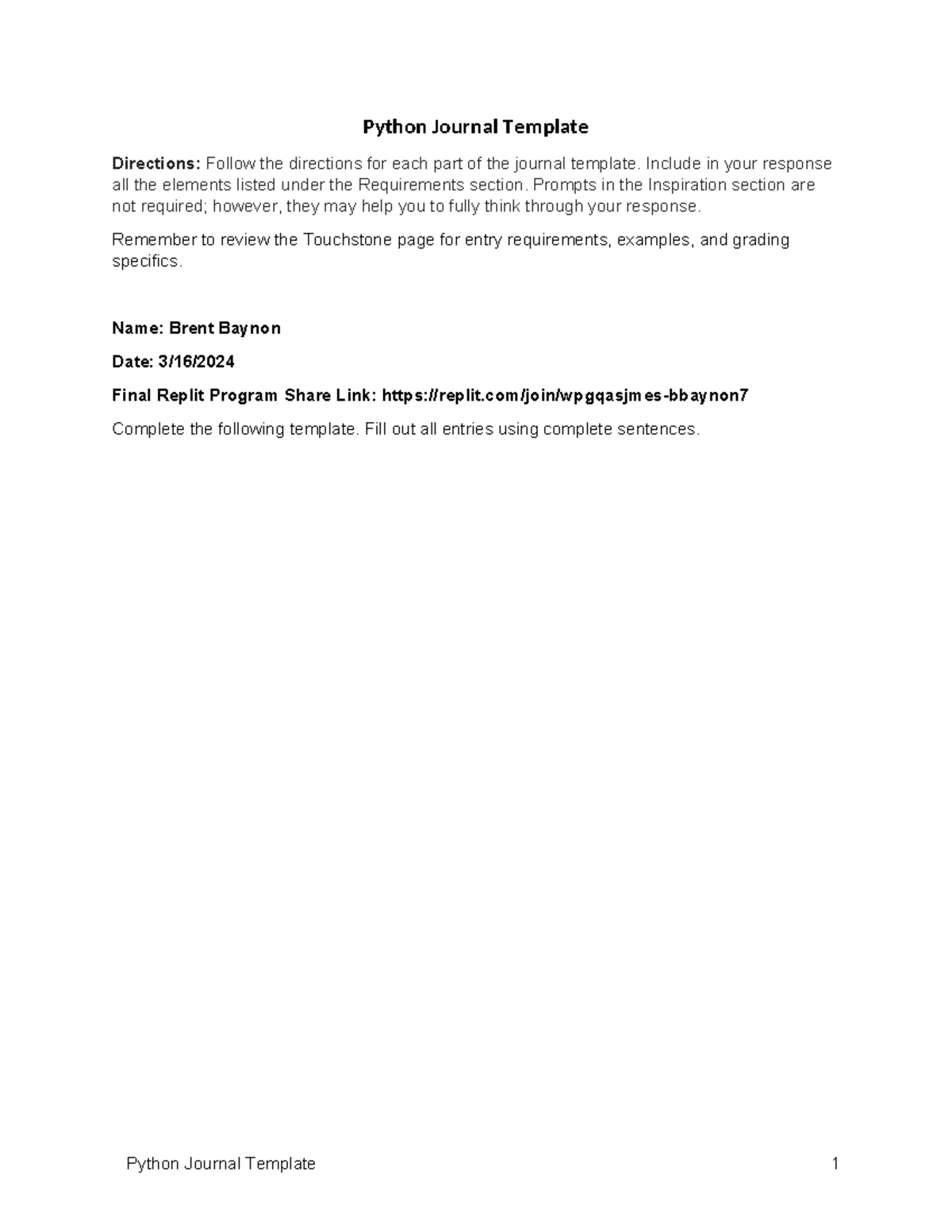 Python Journal 2024: Temperature Conversion Program Guide - Studocu