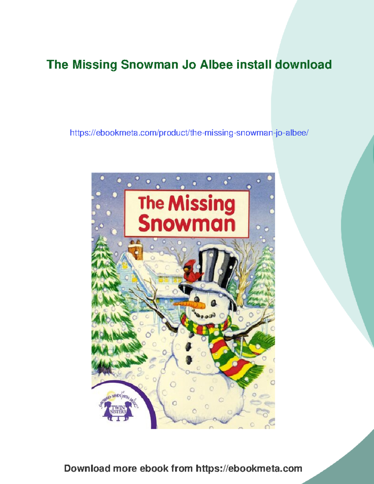 81788 - The Missing Snowman by Jo Albee: Digital Reading Available ...
