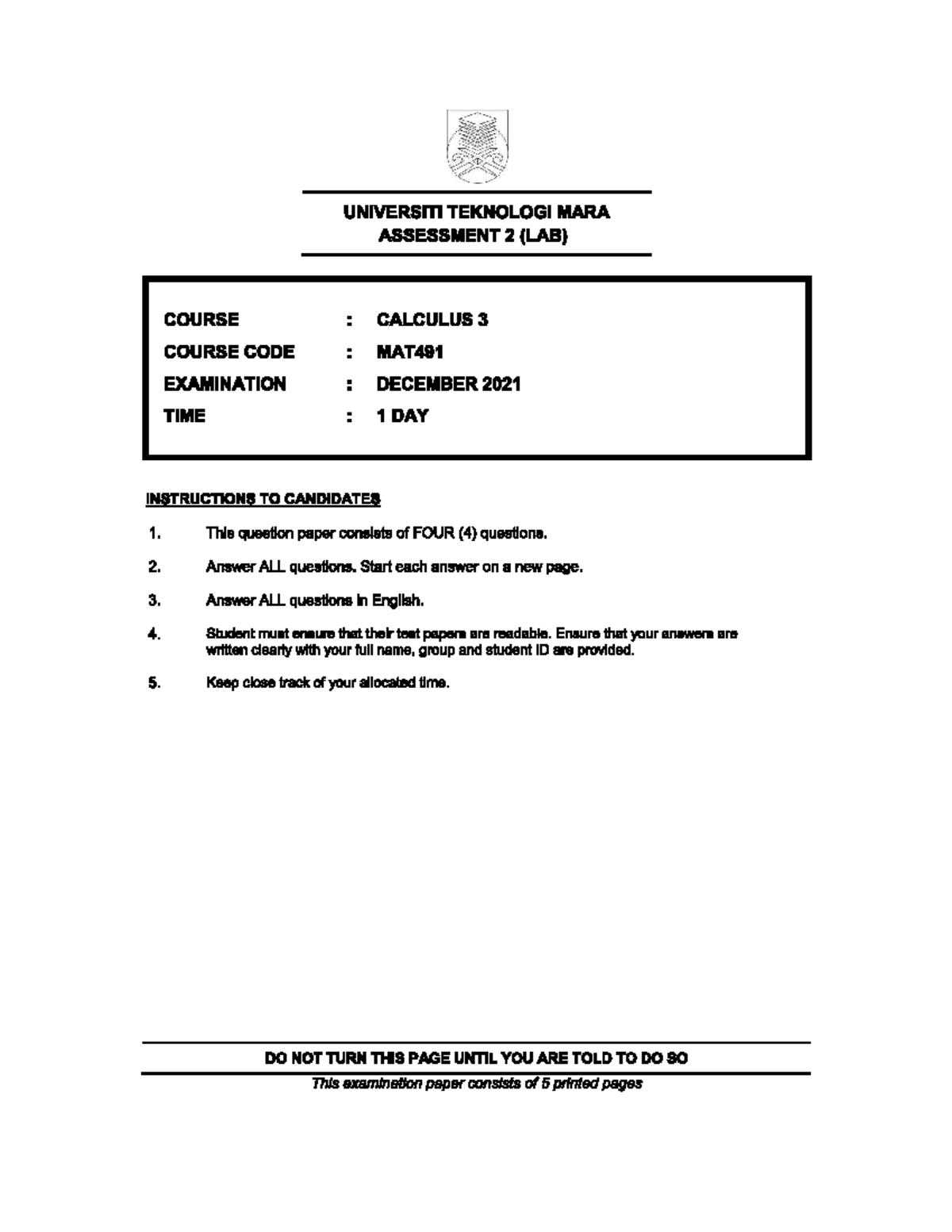 LAB Assessment by Narullah and Akmal Fahmie - Studocu