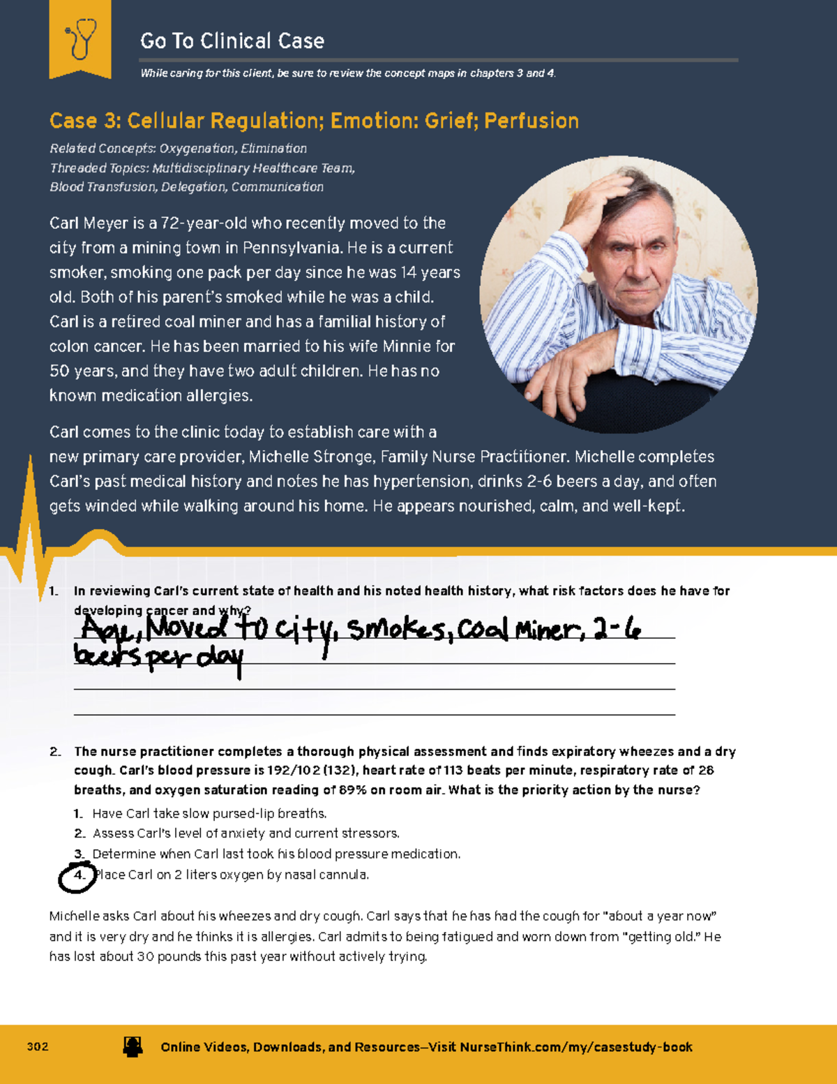Case Study: 302 Clinical Examination on Cellular Regulation and Cancer ...